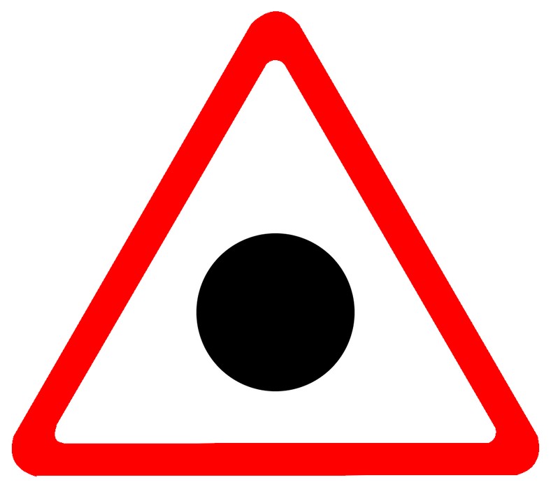 Widziałeś ten znak? Nawet Niemcy nie wiedzą, co oznacza. Czarna kropka ...