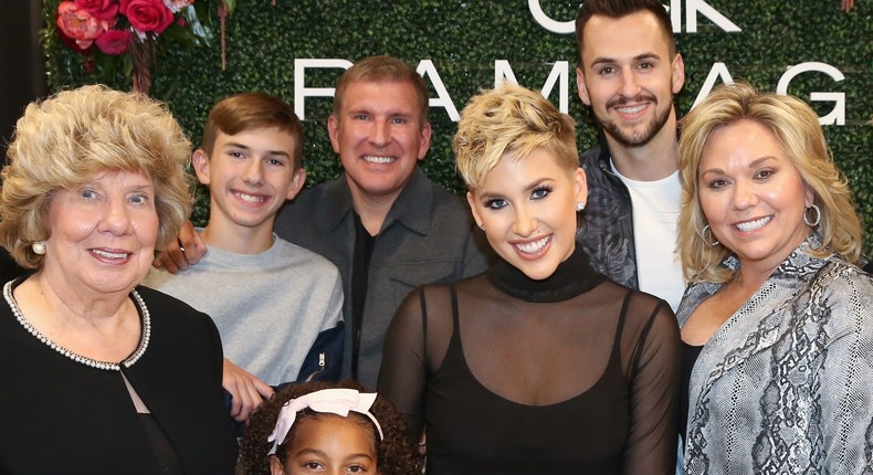 Savannah Chrisley has been given custody of brother Grayson, 16, and ...