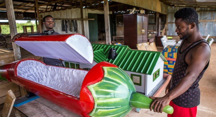 Celebrating death in style: Do you know about Ghana's fantasy coffins ...