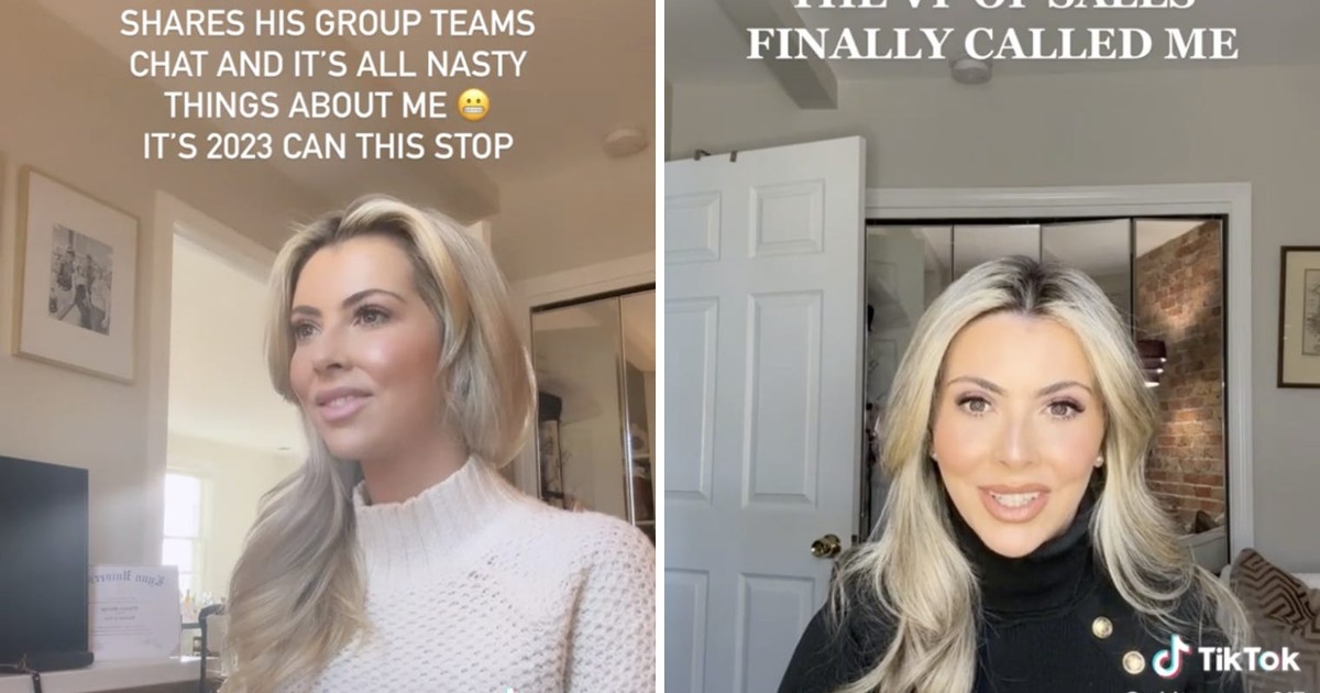 A woman called out objectifying comments she read after a work client ...