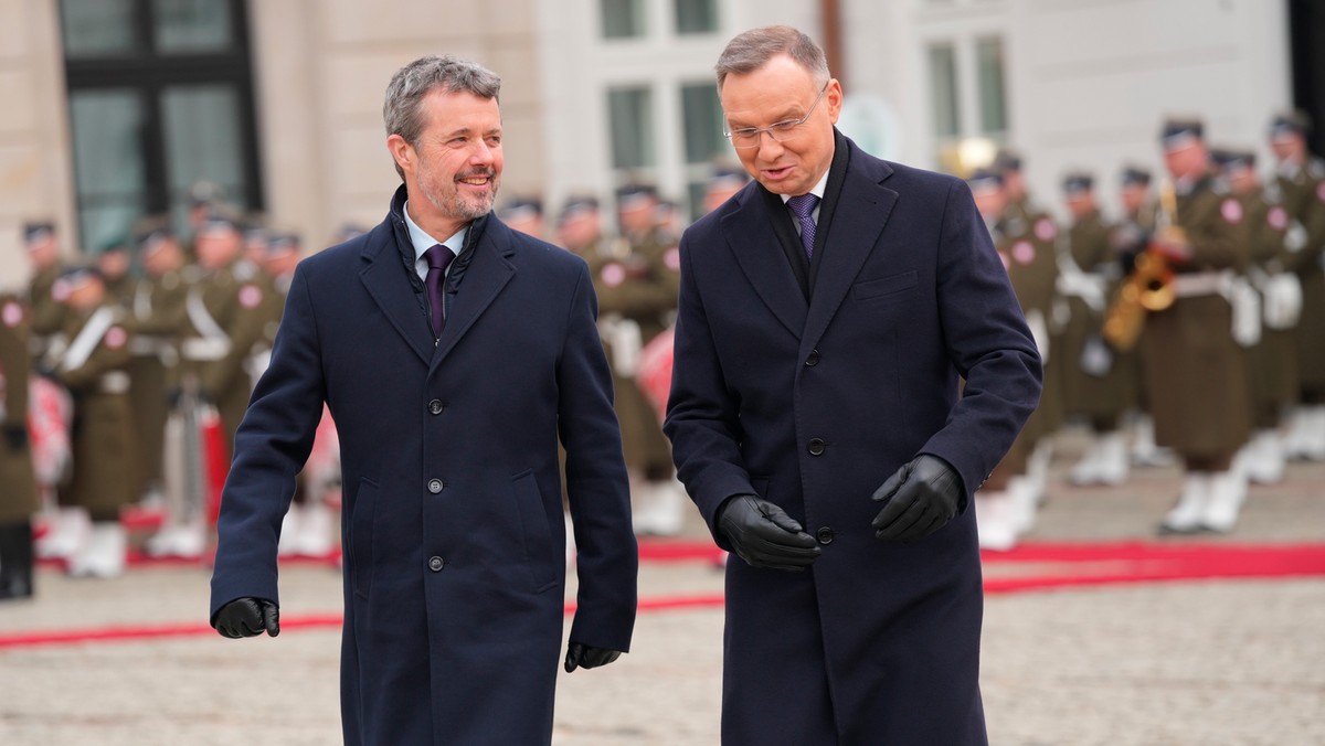 Król Danii w Polsce. Fryderyk X spotkał się z Andrzejem Dudą [ZDJĘCIA] - Plejada.pl