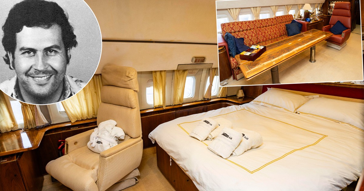 Pablo Escobar miał luksusowy odrzutowiec Boeing 727. Teraz stał się Airbnb