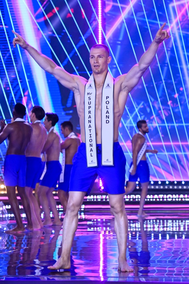 Daniel Tracz na konkursie Mister Supranational 2023. Wiemy, jak sobie ...