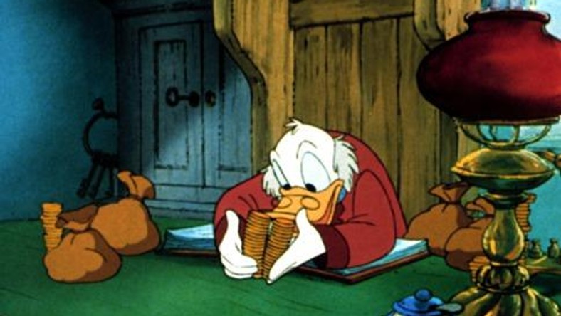 Sknerus McKwacz - najbogatszy przedstawiciel świata fikcji - Forbes