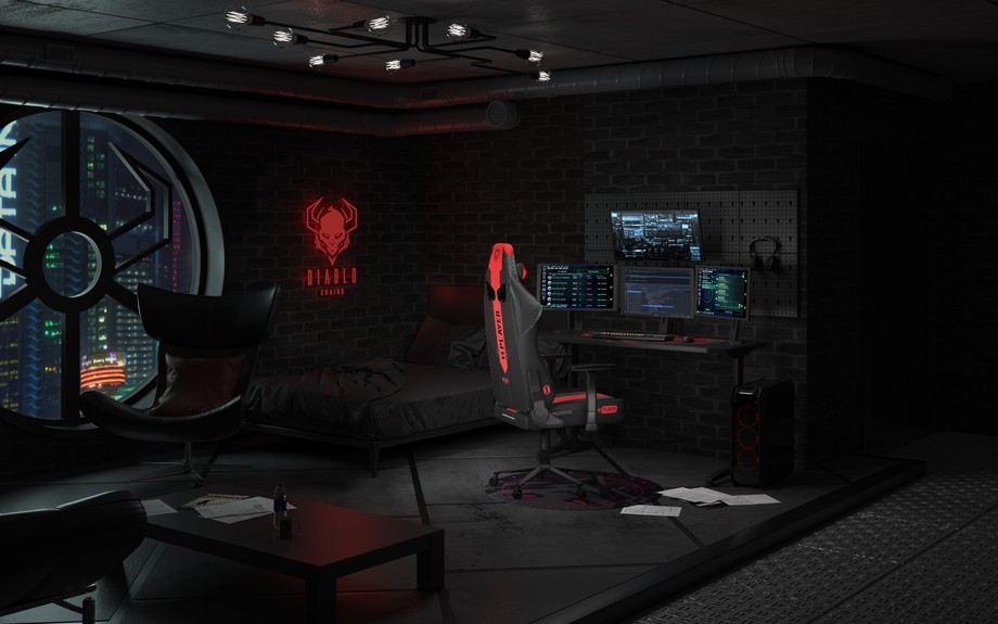 Paweł Nowak stworzył wygodne fotele Diablo Chairs z myślą o graczach na ...