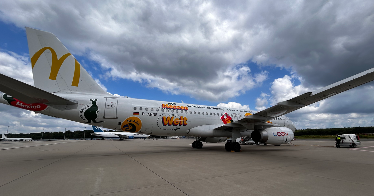 Leav macht Airbus A320 zum McDonald's-Flieger | aeroTELEGRAPH