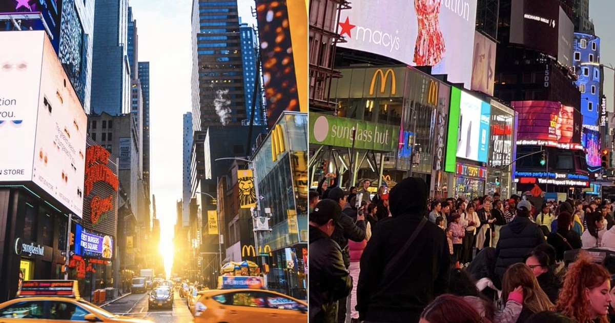 Disappointing photos show what it's really like to visit Times Square ...