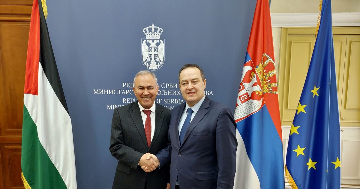 "CENIMO ŠTO NISTE PRIZNALI KOSOVO" Dačić primio ambasadora Palestine u ...