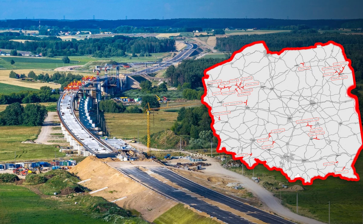Oto nowa autostrada A50 i droga S50. 263 km przejedziesz ekspresowo ...