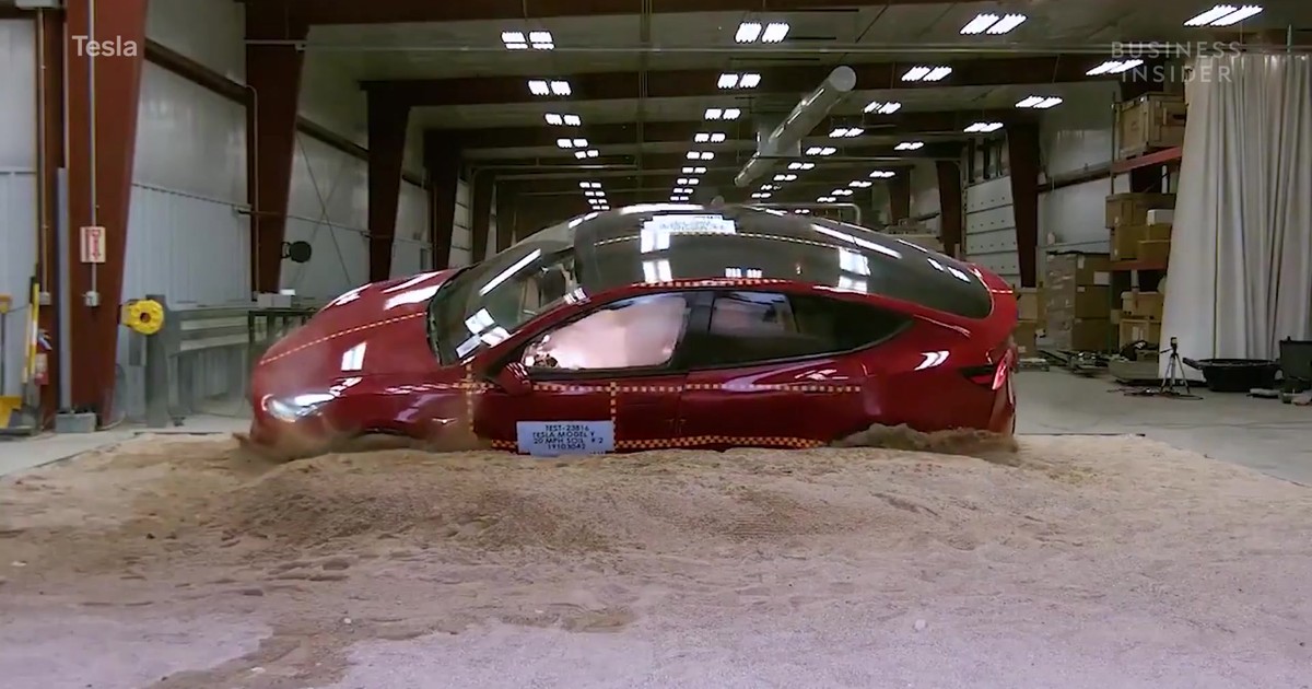 Why Teslas Model Y Received A 5 Star Crash Test Rating Pulse Ghana