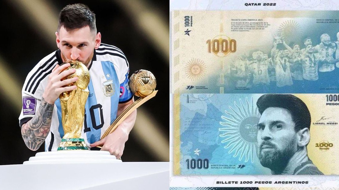 Saját bankjeggyel tisztelegne Lionel Messi előtt az argentin központi bank