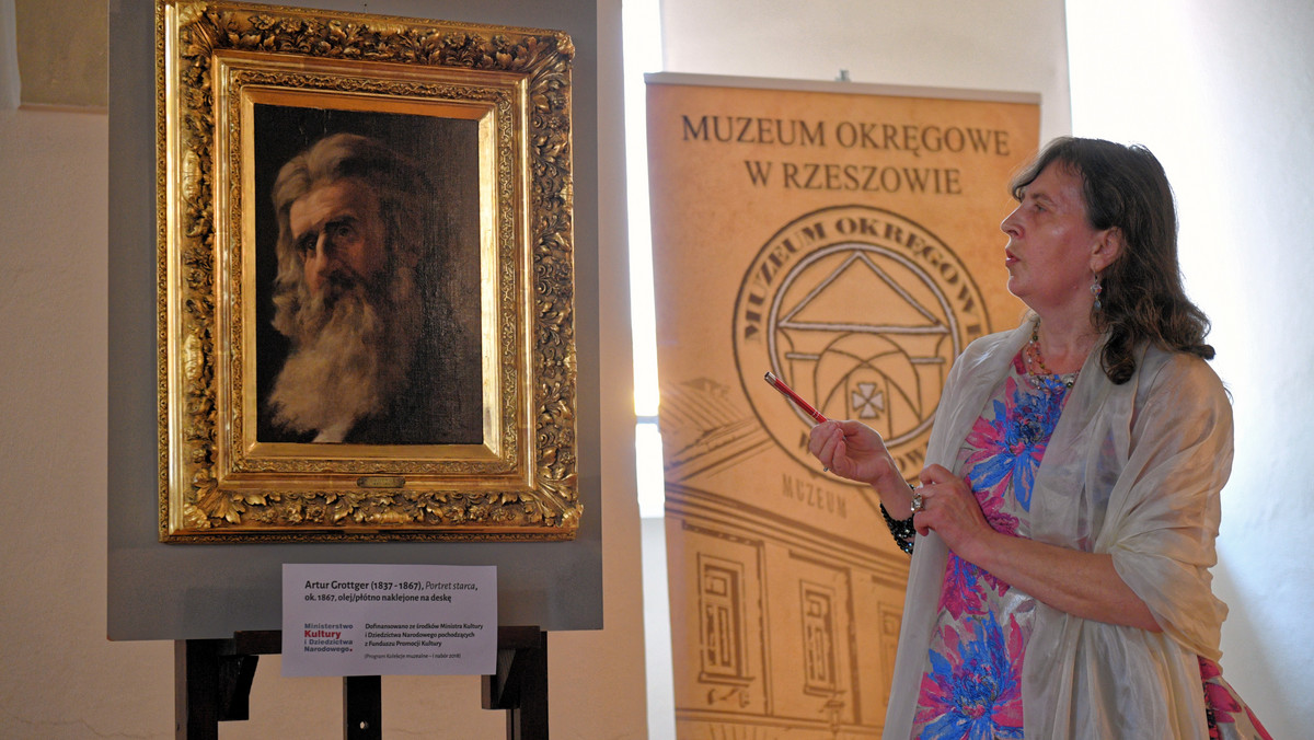 Mało znany obraz Artura Grottgera w zbiorach rzeszowskiego muzeum - Sztuka