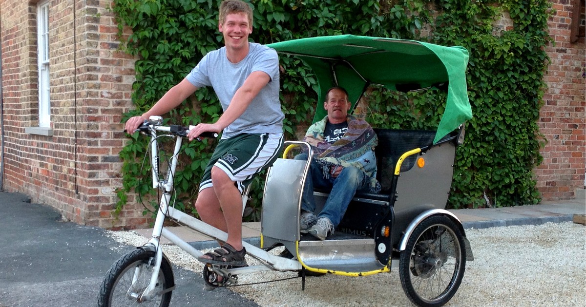 World Rickshaw Taxi - Luke Parry rusza na wyprawę dookoła świata na ...