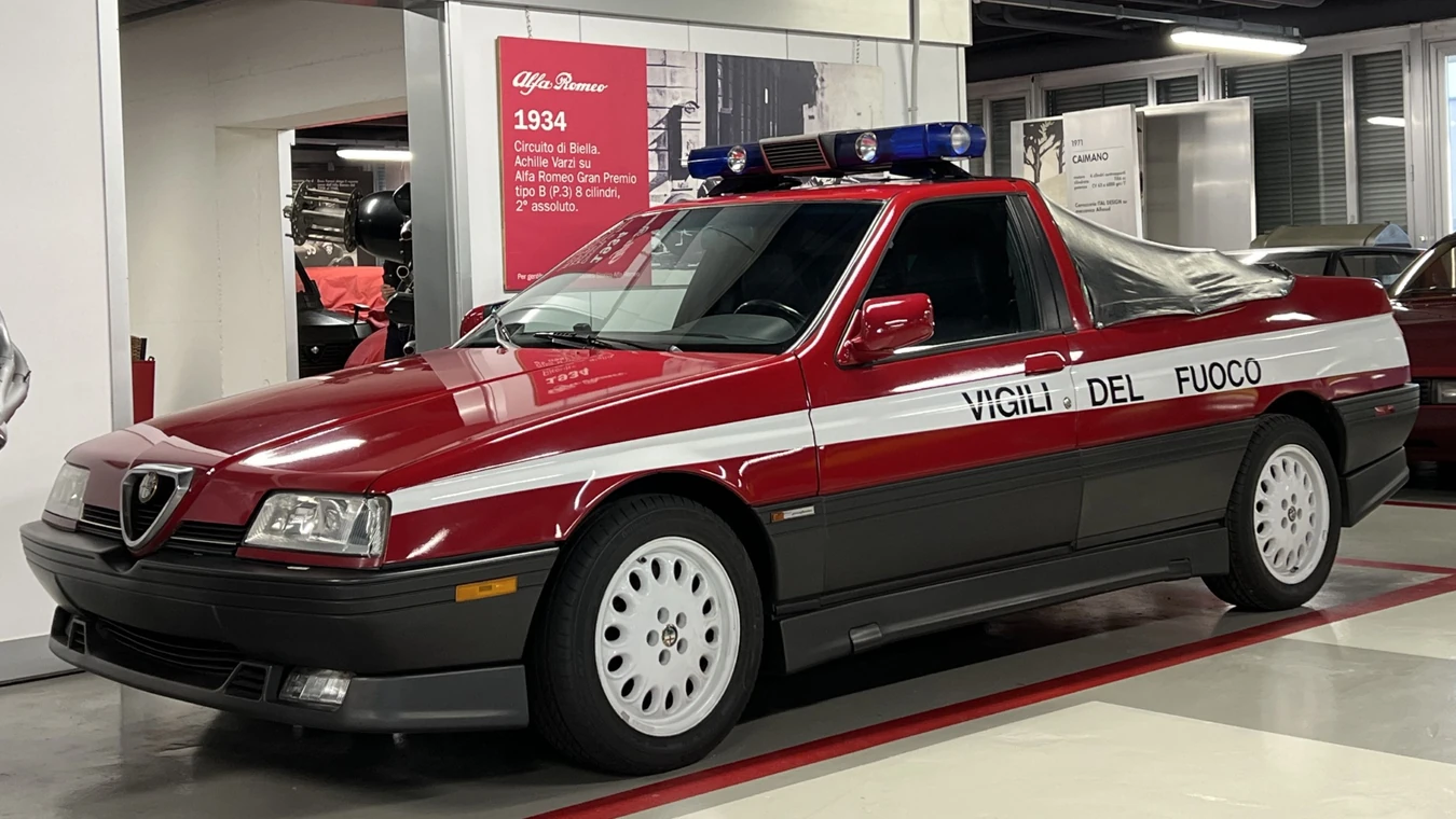 Byłem w niedostępnej części muzeum Alfy Romeo. Widziałem nieprzebrane ...