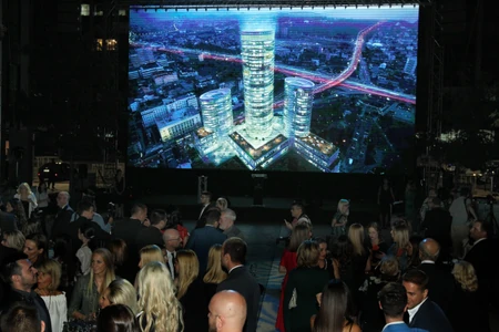 POČELA GRADNJA "SKYLINE BELGRADE" Kompleks sa tri kule težak 200 ...