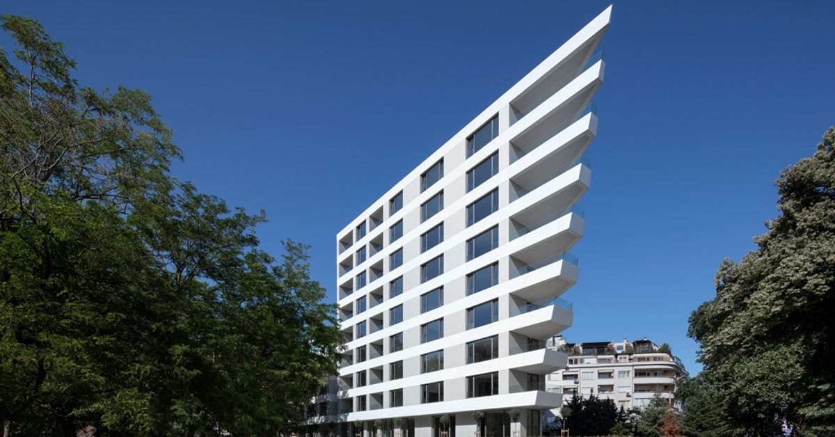 EOS — budynek mieszkalny na trójkątnej działce nazwany na cześć ...