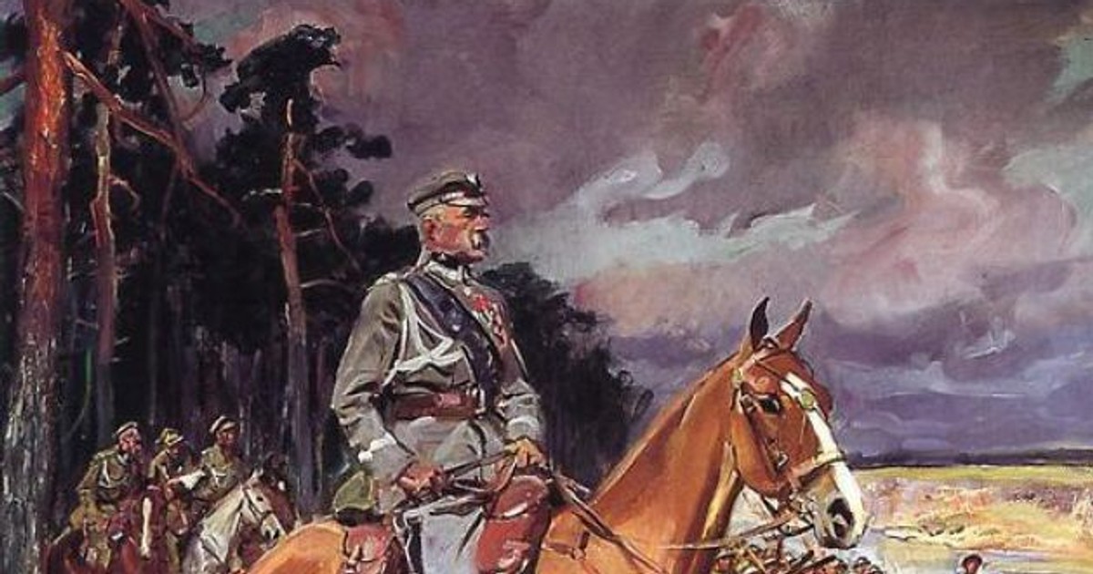 Odzyskano obraz Kossaka "Piłsudski na Kasztance" skradziony w 1997 r ...