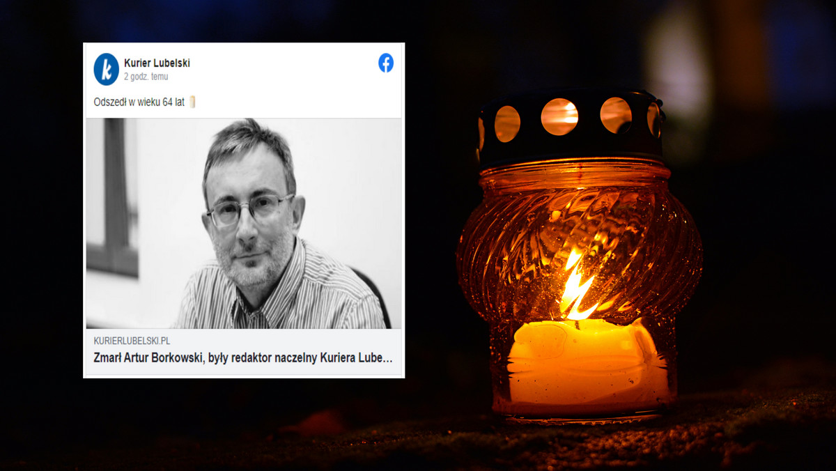 Lublin. Zmarł Artur Borkowski, były naczelny "Kuriera Lubelskiego" - Wiadomości