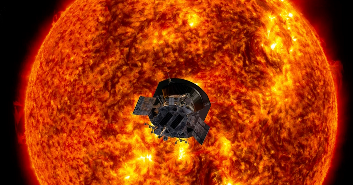 A record-breaking NASA probe circling the sun has found never-before ...