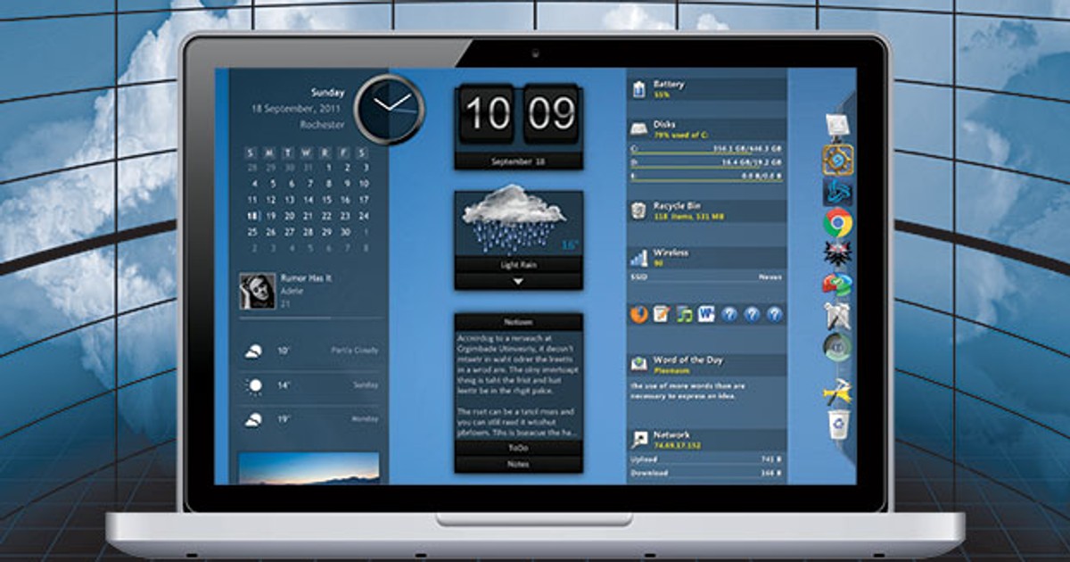 Poznaj najlepsze gadżety na pulpit Windows
