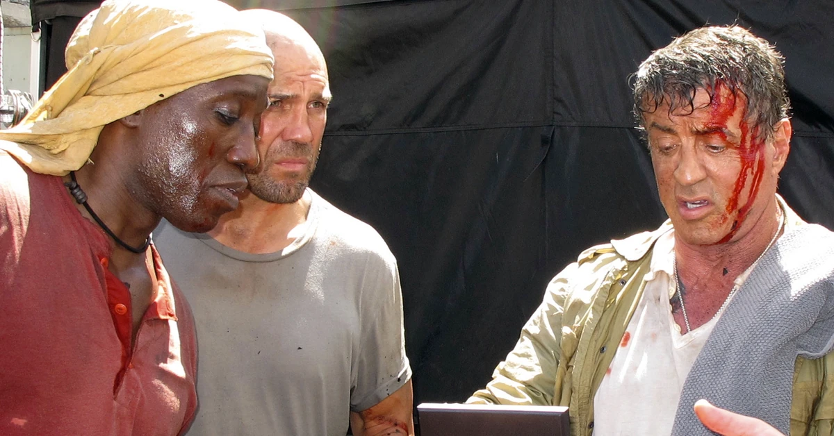 Rambo i Indiana Jones razem na planie "Niezniszczalnych 3" - ZDJĘCIA ...