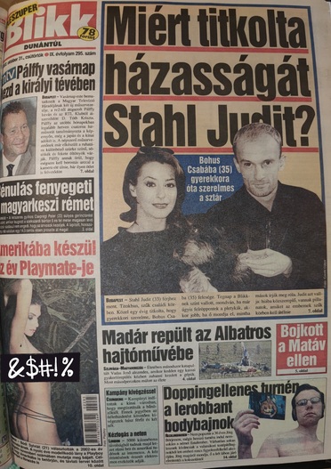 Stahl Judit egy évig titkolta, hogy férjhez ment - Blikk