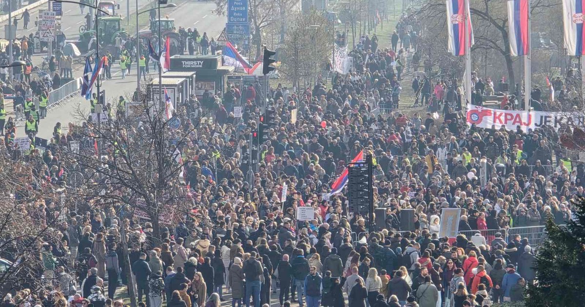 Sutra trosatna blokada ulaza u Novi Sad iz tri pravca - Blic