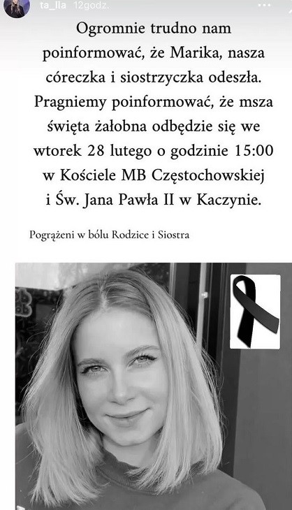 Nie żyje influencerka Maja. 23-latka była powiązana z Genzie Friza ...