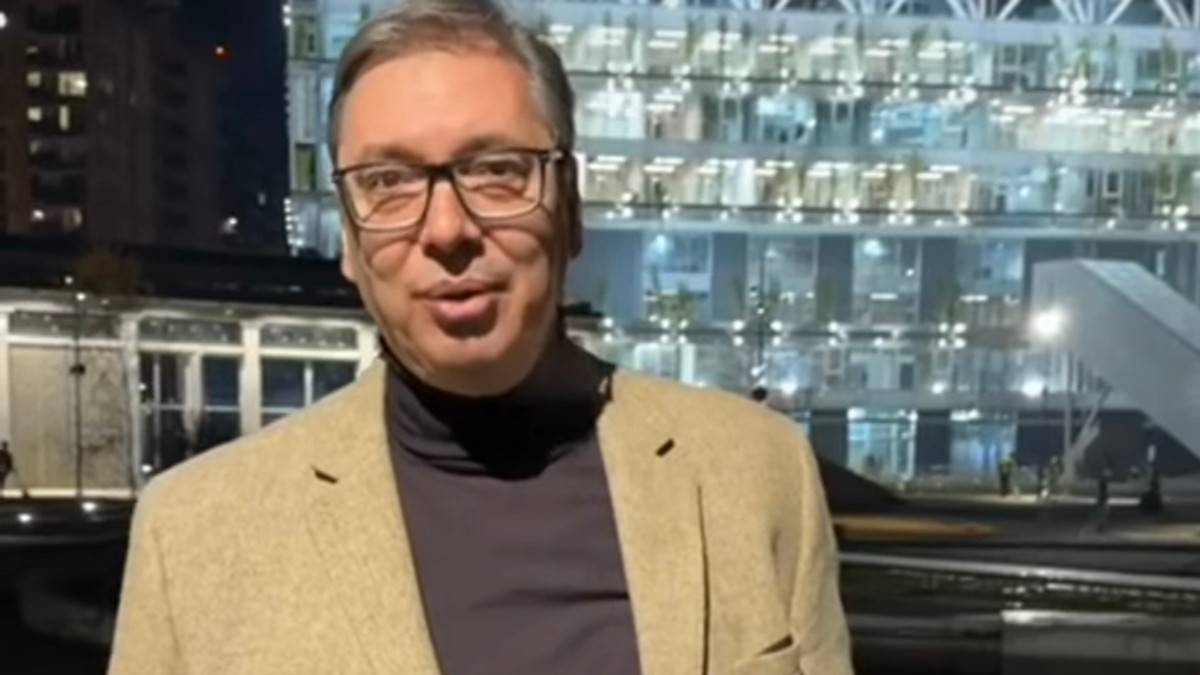 Aleksandar Vučić objavio video snimak sa Beograda na vodi: 'Srbija radi, Srbija se gradi! - Blic