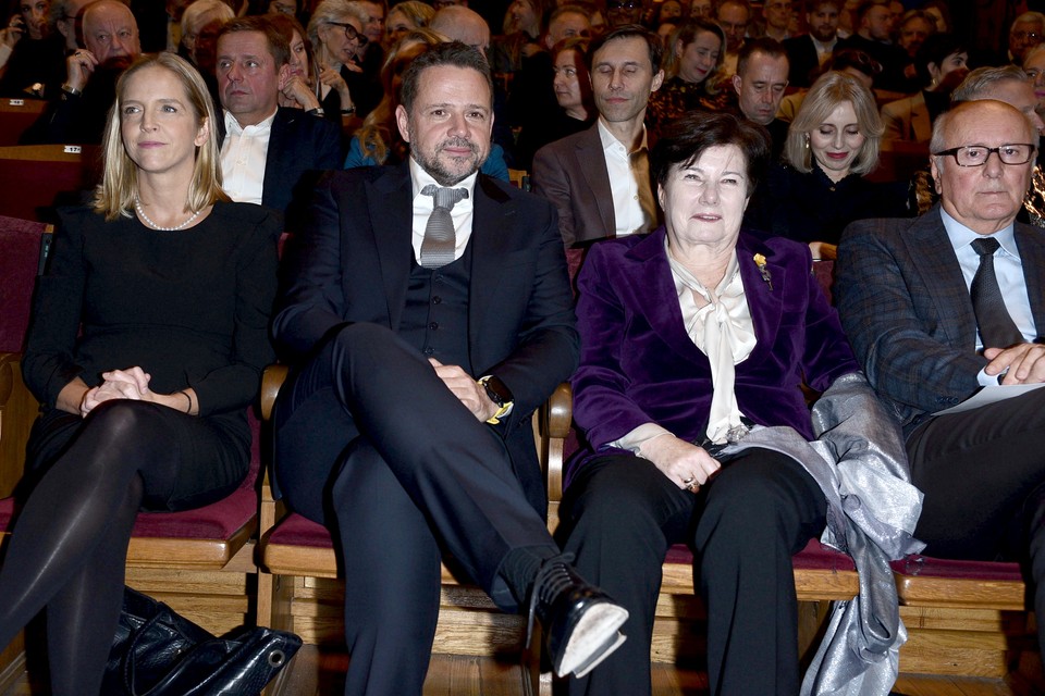 Małgorzata Socha w czerni. Aleksandra Żebrowska zachwyciła dodatkami ...