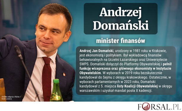 Kim jest Andrzej Domański? Minister finansów [BIOGRAM] - Forsal.pl