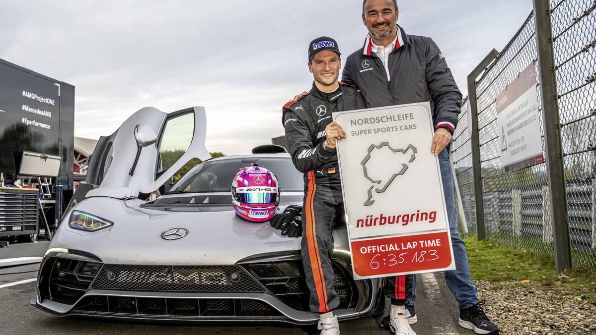 Nurburgring. Mamy nowy rekord! Wideo z przejazdu Mercedesa-AMG ONE