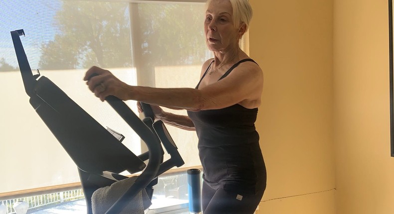 I'm 79 and work out 6 days a week. I do it to have strong bones, and it ...