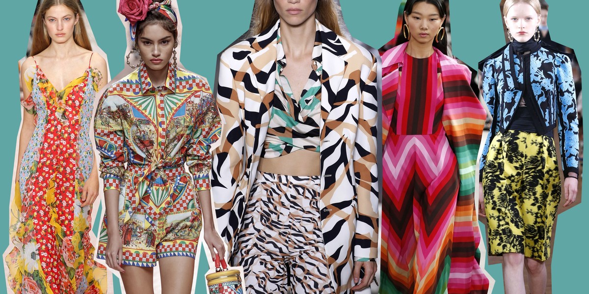 Trendy wiosna-lato 2019: wzorowe wzory - Moda