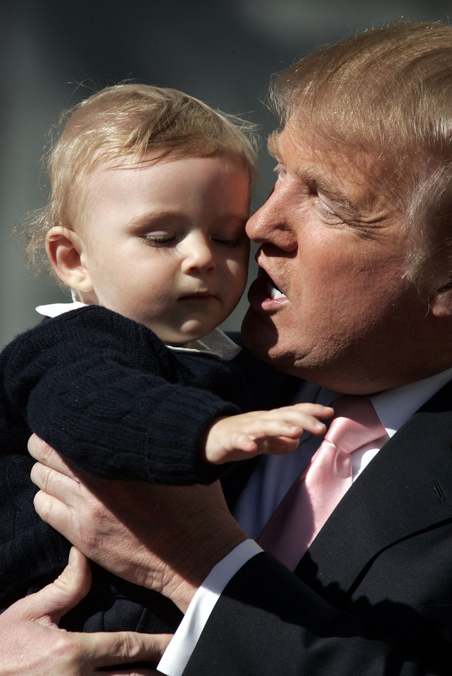 Tak wyrósł Barron Trump - syn Melanii i Donalda - Dziecko
