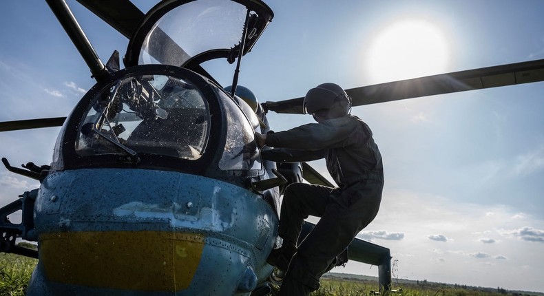 Ukrainian pilot says its air force is so outclassed by Russia's that it ...