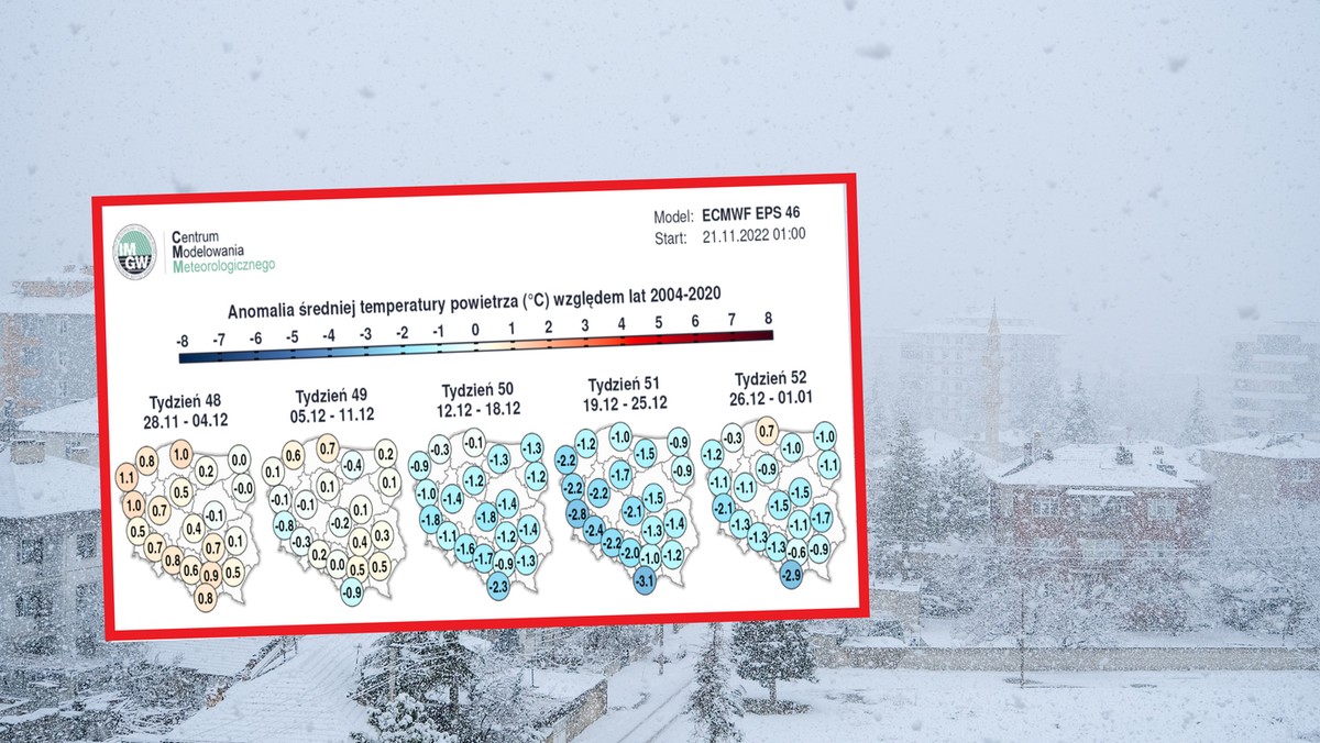 Pogoda długoterminowa. Wiemy, kiedy wróci zima. "Całodobowy mróz i śnieg" - Wiadomości