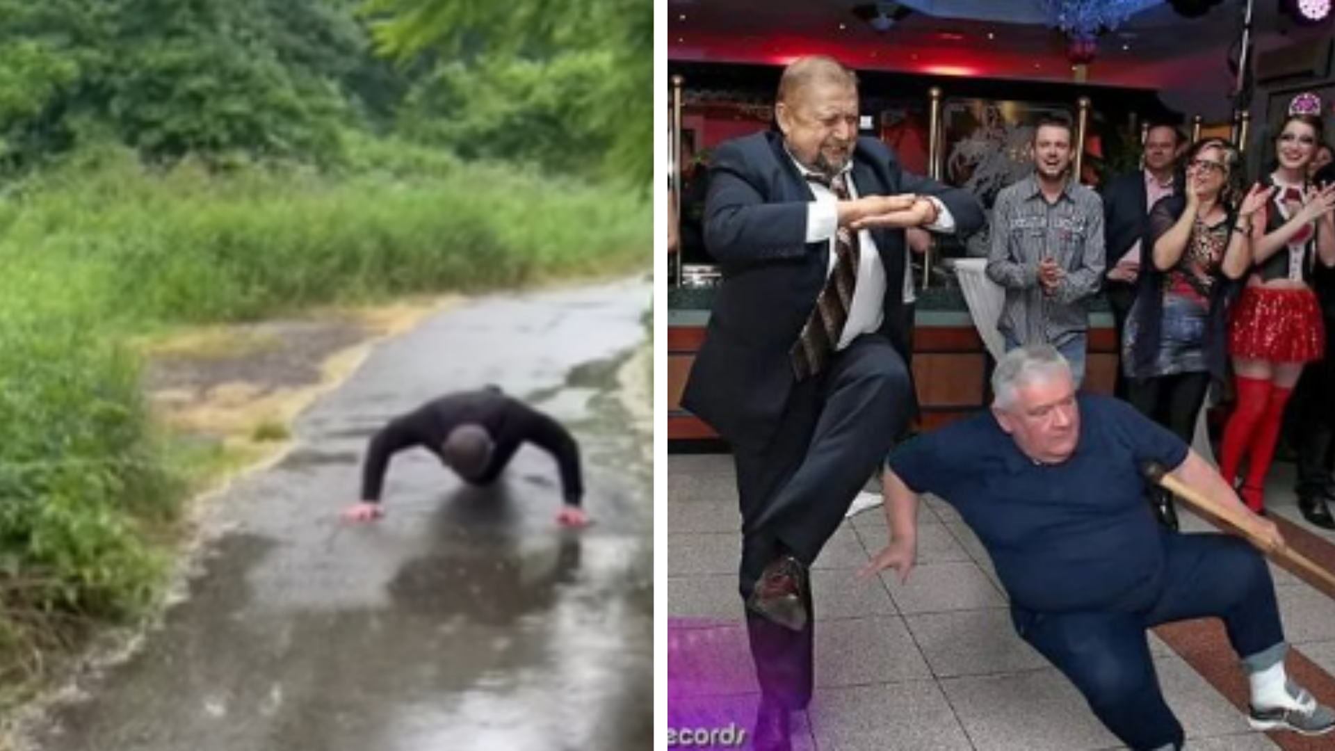 Ficove kliky v daždi po žúrke a Slota s barlami na súde: Kto predvádza ...