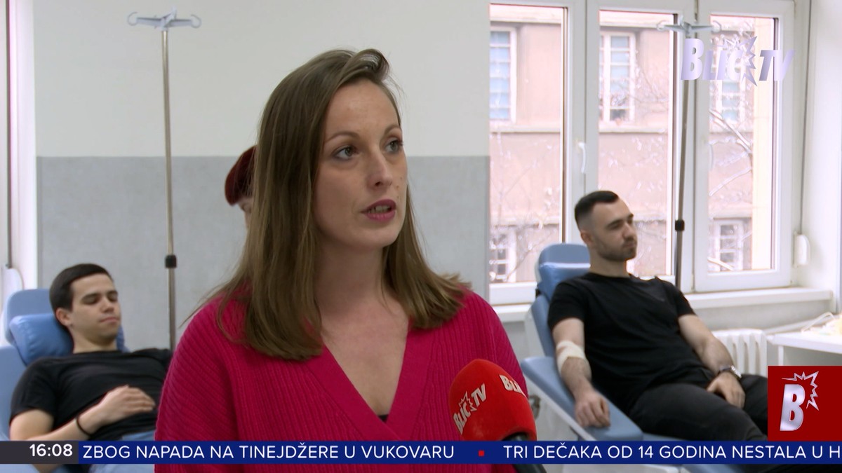 Mirjana Knežević iz Instituta za transfuziju krvi za Blic TV: Zalihe ...