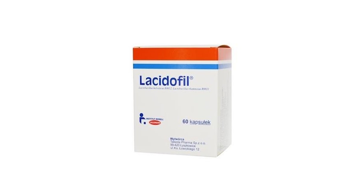 Lacidofil - działanie, wskazania, przeciwwskazania, dawkowanie, skutki ...