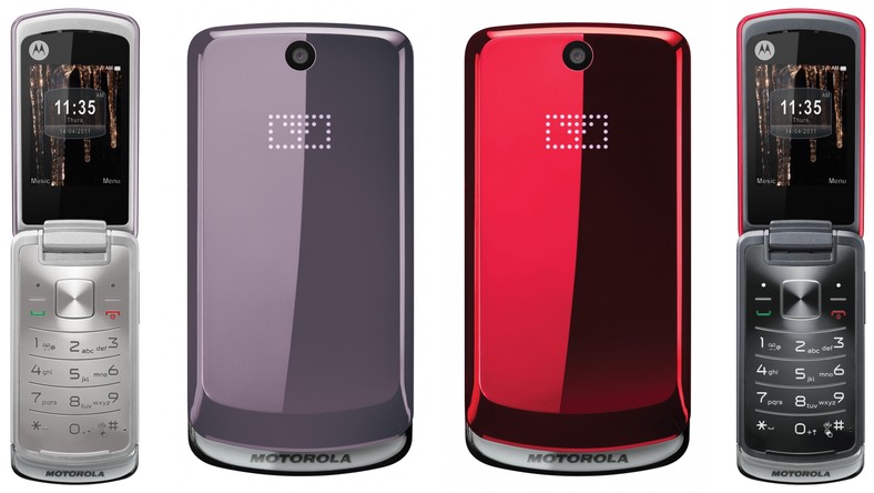 Motorola GLEAM klasyczny, prosty telefon z klapką