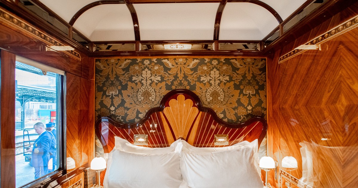 Step inside the grand suites on the world's most famous train, which ...