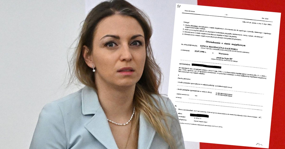 Zaniosła ziemniaki schorowanym seniorom. Taki ma majątek Kinga Gajewska