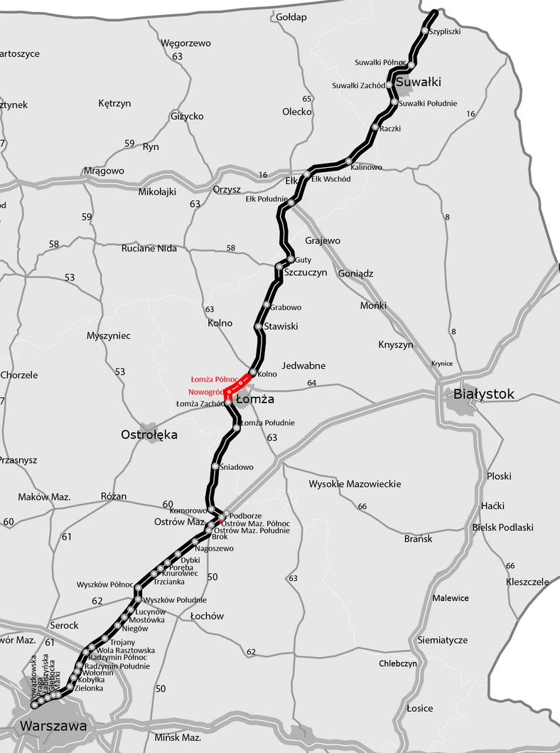 Cała droga S61 Via Baltica wkrótce będzie gotowa. W budowie jest ...