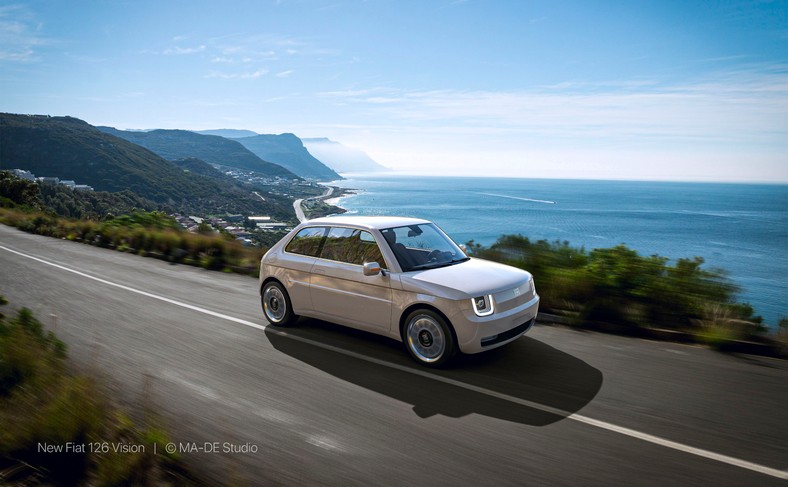 Fiat 126p zaprojektowany od nowa. Włosi zrobili z niego samochód ...