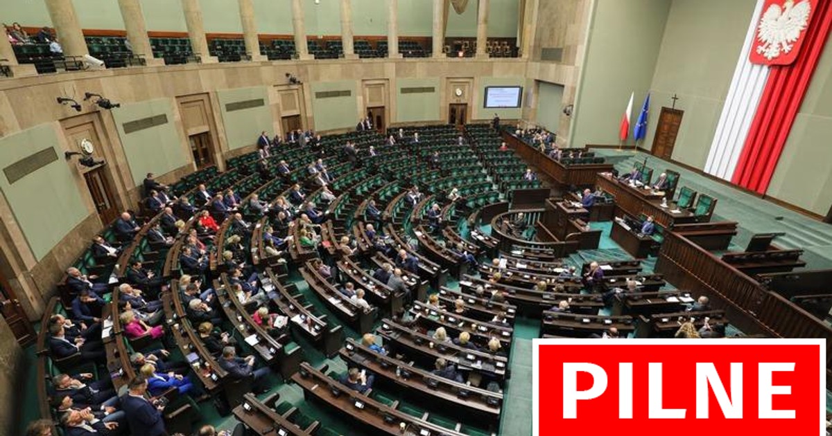 Zmiany terminów posiedzeń Sejmu. Marszałek potwierdza - Wiadomości