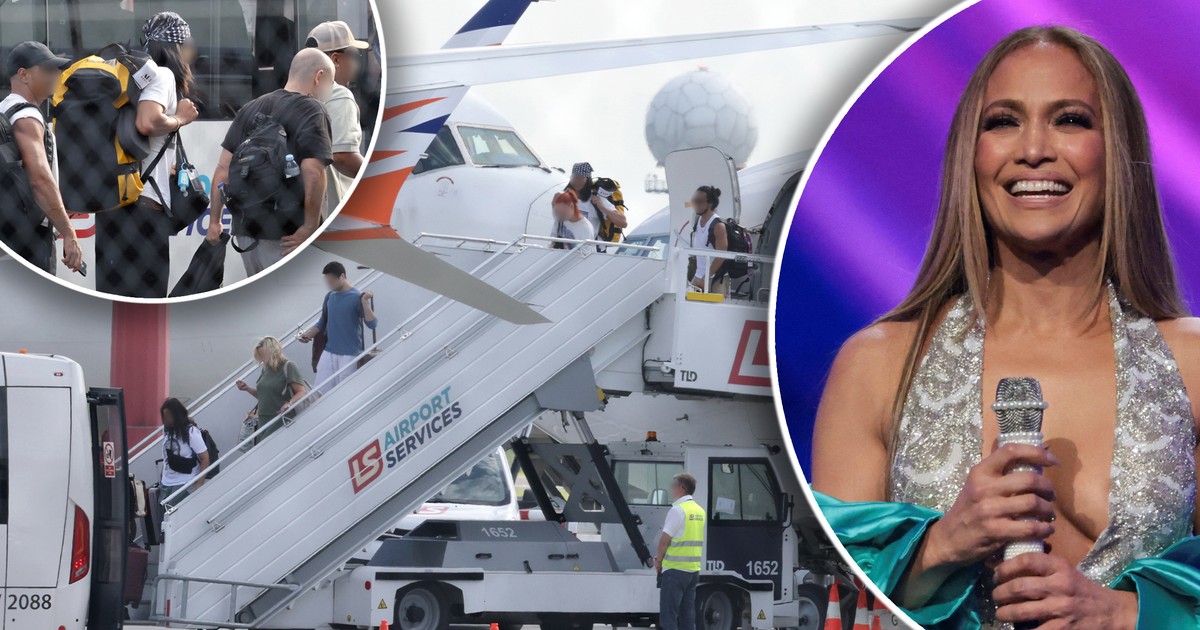 Ekipa Jennifer Lopez doleciała do Polski. Tak się zachowywali na Okęciu