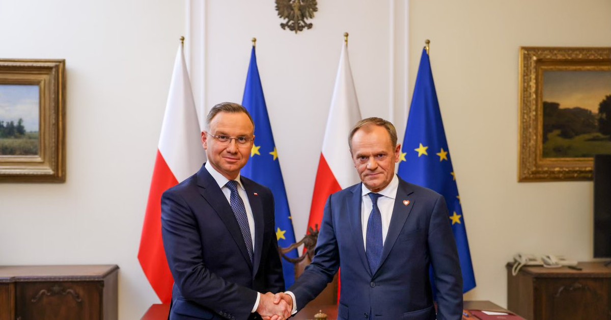 Prezydent Andrzej Duda zabiera głos po zaprzysiężeniu rządu Donalda Tuska - GazetaPrawna.pl