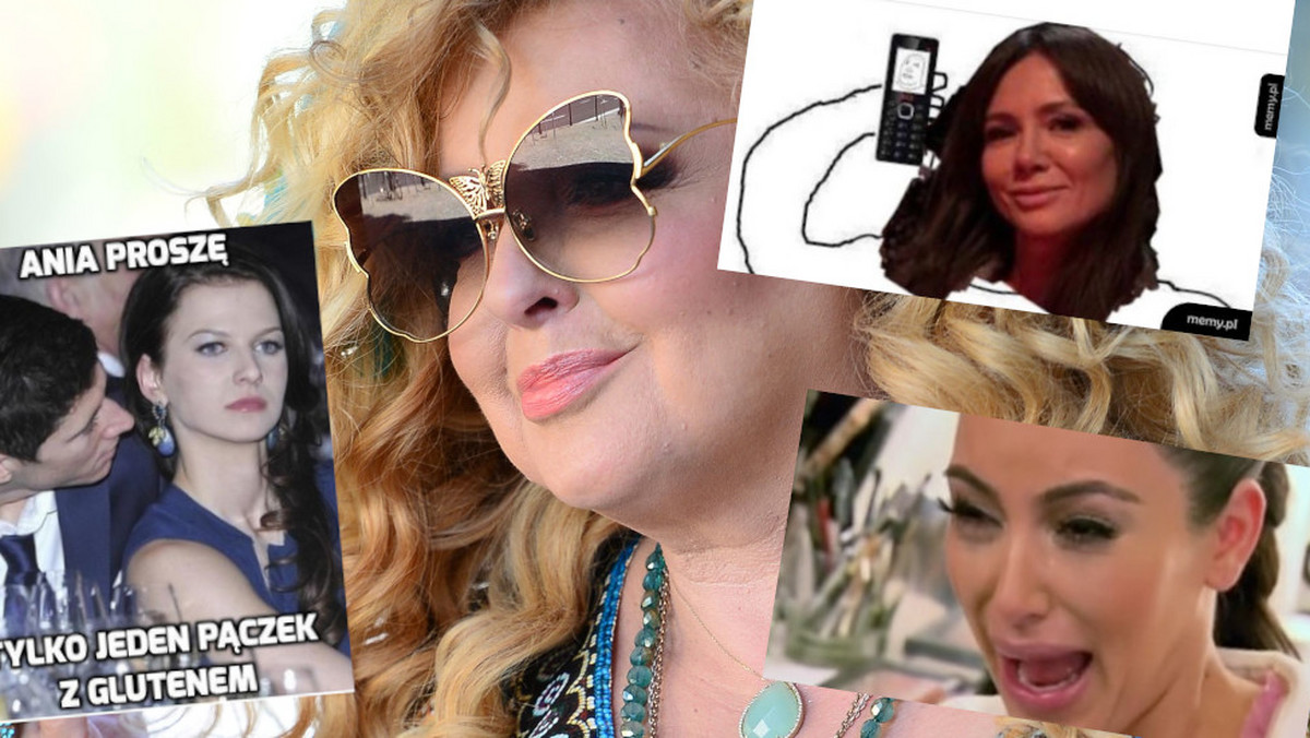 Najlepsze memy z gwiazdami: Magda Gessler, Lewandowscy, Małgorzata ...