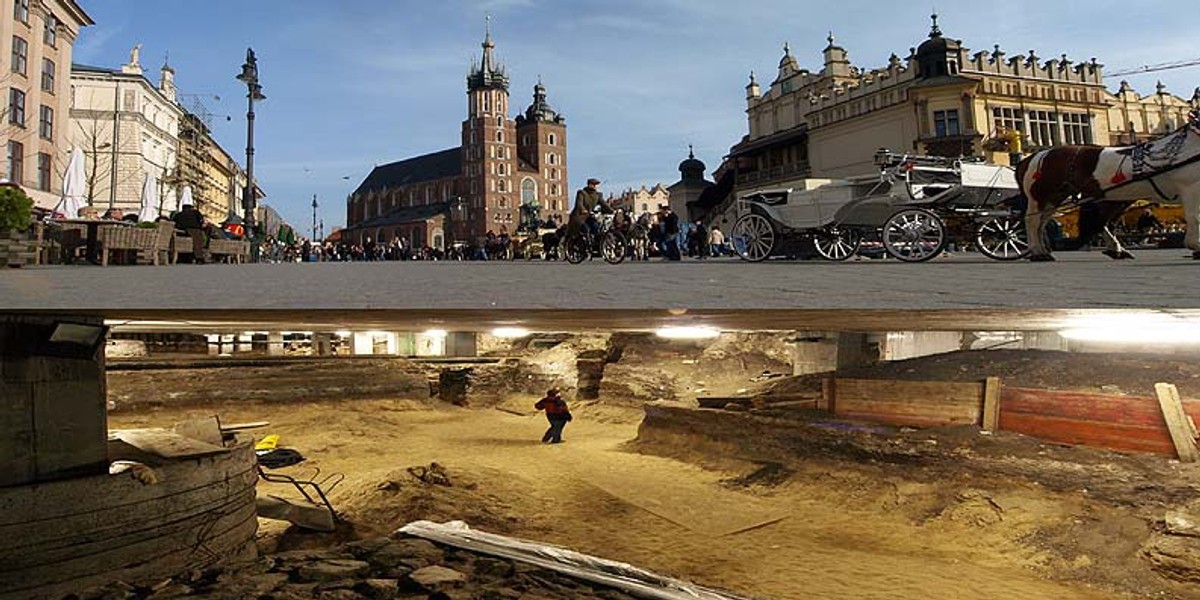 Kraków: podziemia rynku wydarzeniem dekady - Podróże